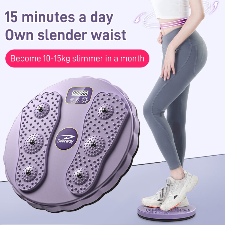 Magnet Massage Waist Twisting Device Gym Waist Twisting Plate Foot