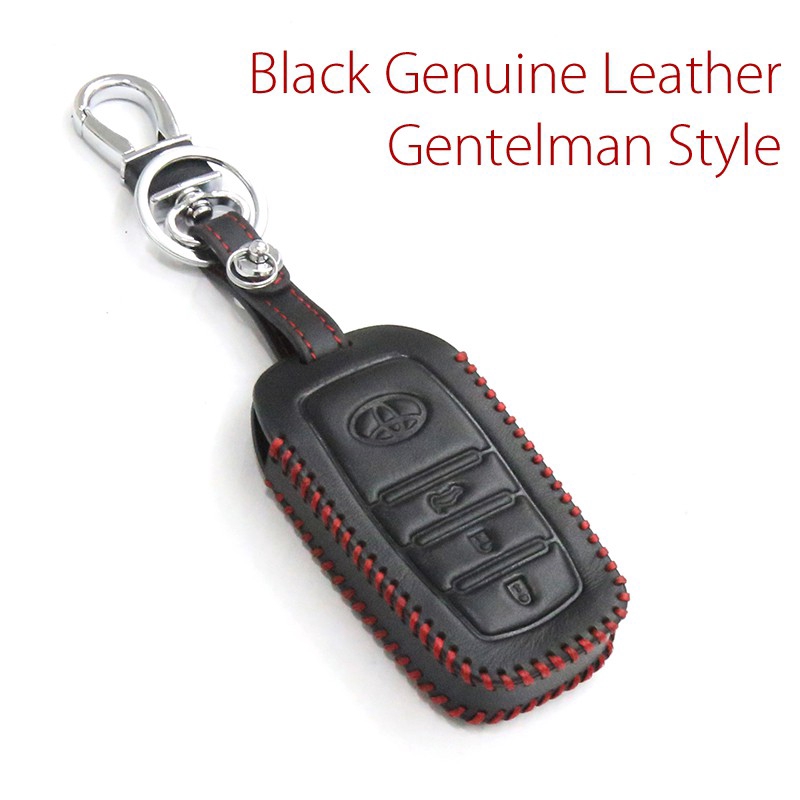 Toyota Fortuner 2016 / Camry Car Key Pouch Leather Case Key Chain Smart ...