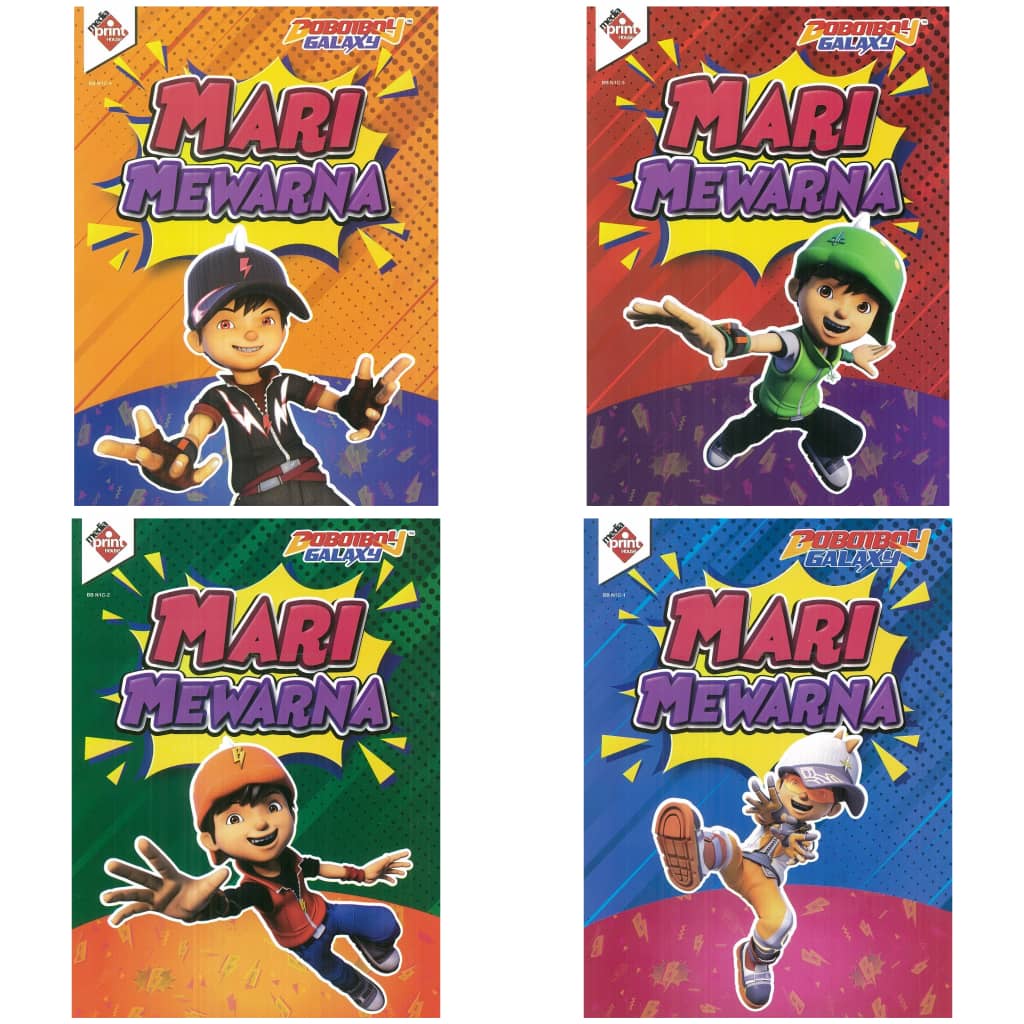 MEDIA BOOKS : BOBOIBOY MARI MEWARNA BB N1C | Shopee Malaysia