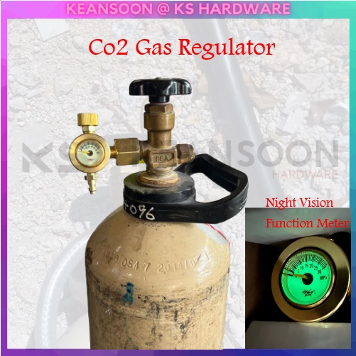 Co2 212 Regulator Gas Saving Meter Co2 Gas | Shopee Malaysia
