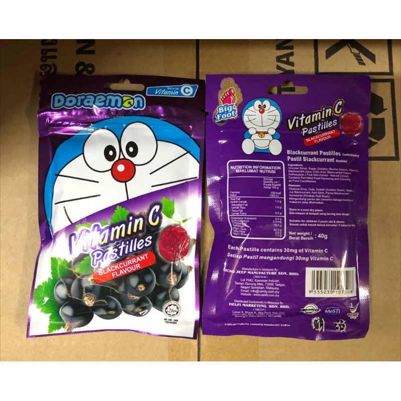 Doraemon Vitamin C Pastilles 40g (2pkt) | Shopee Malaysia