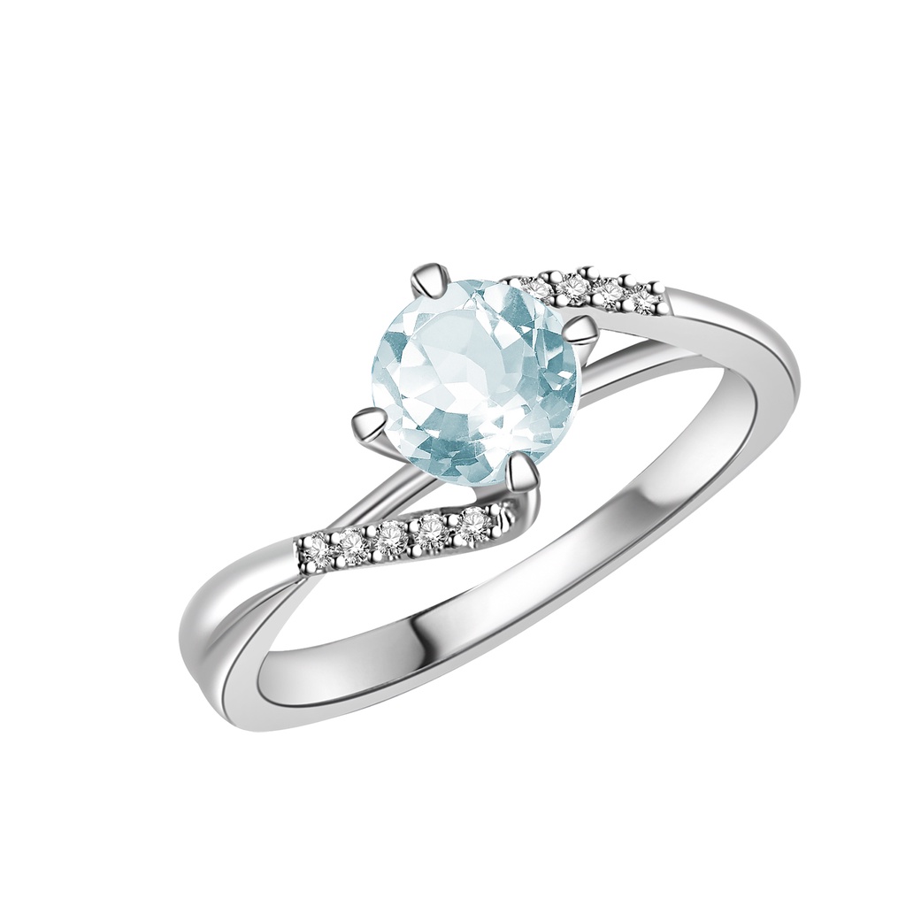 Topaz - Berlinde Rings with 18K Real Gold Plated by Her Jewellery ...