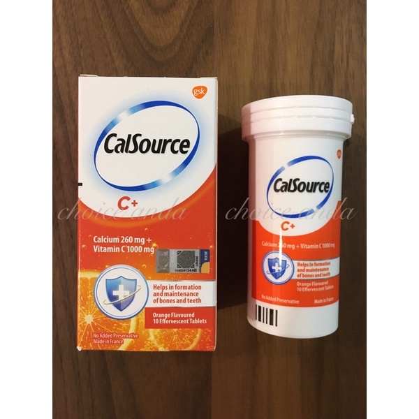 (( Expiry Date 01/23 )) (10's /30's) CalSource Calcium 260mg + Vitamin ...
