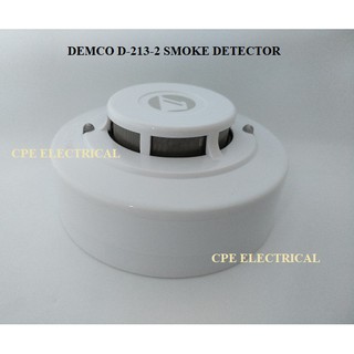 DEMCO D-213-2 Photoelectric Smokes Detector 2 Wire / 24V DC | Shopee ...