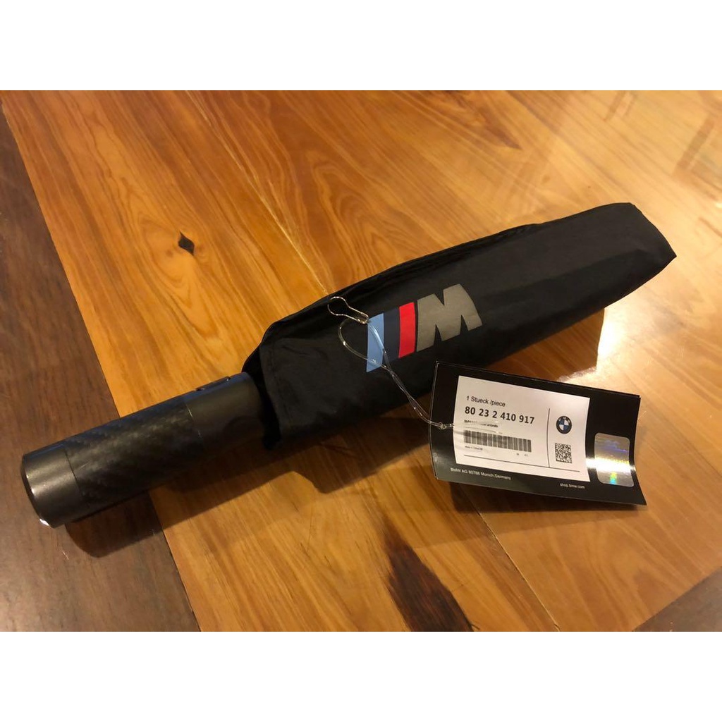 Genuine BMW M Sport 98cm Pocket Umbrella (Carbon Fiber) | Shopee Malaysia