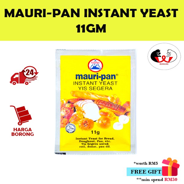 Mauri-pan Instant Yeast/Yis Segera Mauripan [11GM] | Shopee Malaysia