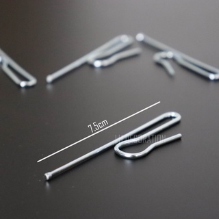 LH Deco - Metal Curtain Hook Stainless Steel Heavy Duty Metal / Cangkuk ...