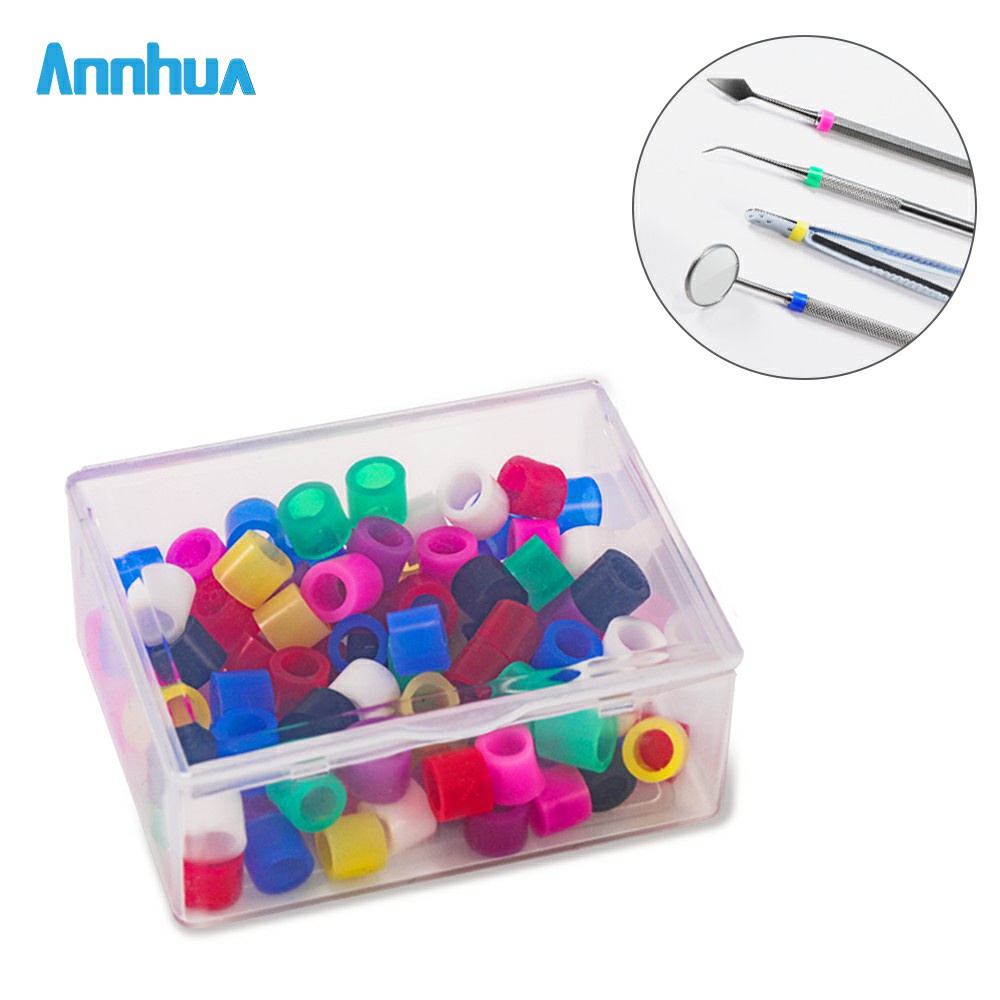 Universal Colorful Code Rings Mixed Colors Autoclavable Dental ...