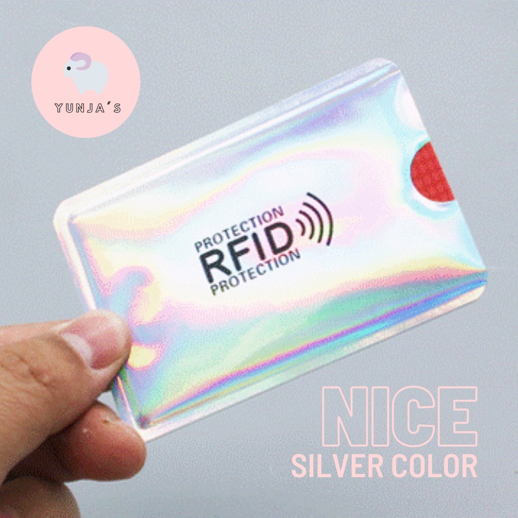RFID Card Cover Anti NFC 消磁屏蔽卡套 防盗刷 IC Bank Cards CIDB Green Card ...