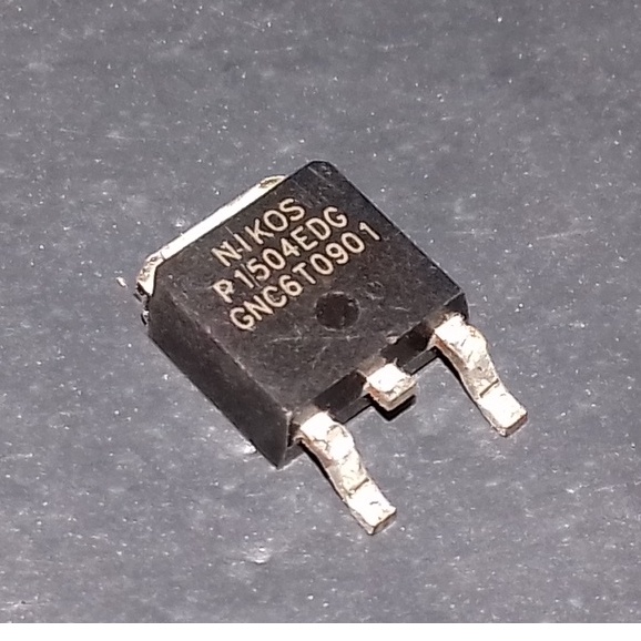 (1951) NIKOS P1504EDG P1504EDG P-CHANNEL MOSFET TO-252 40V 45A | Shopee Malaysia