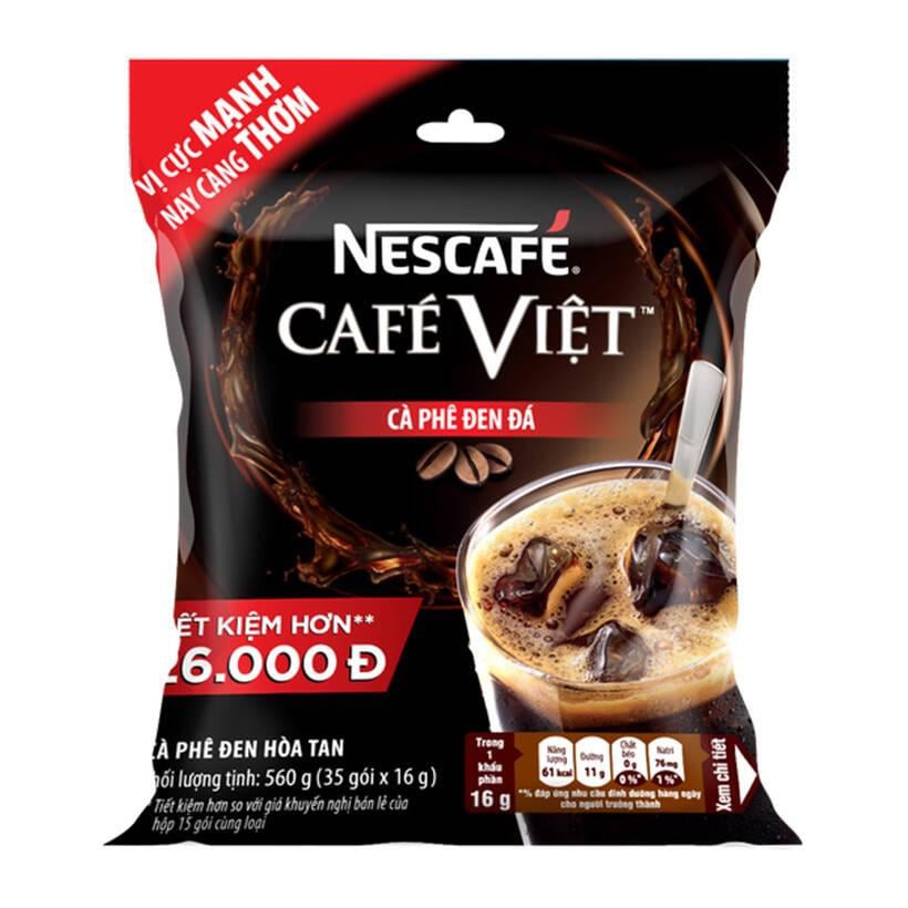 NESCAFE CAFE VIET CA PHE DEN DA BICH cafe 35 SACHET ×16G | Shopee Malaysia
