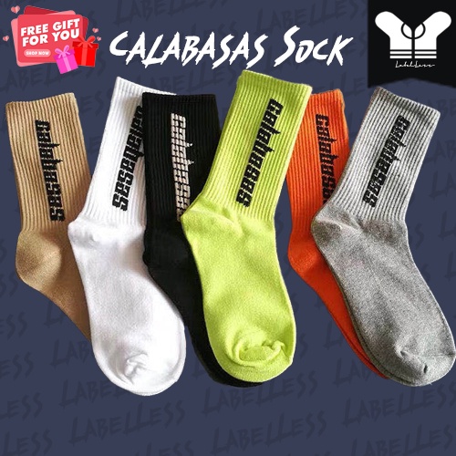 LABELLESS Yeezy socks men long socks women socks fashion sport socks ...