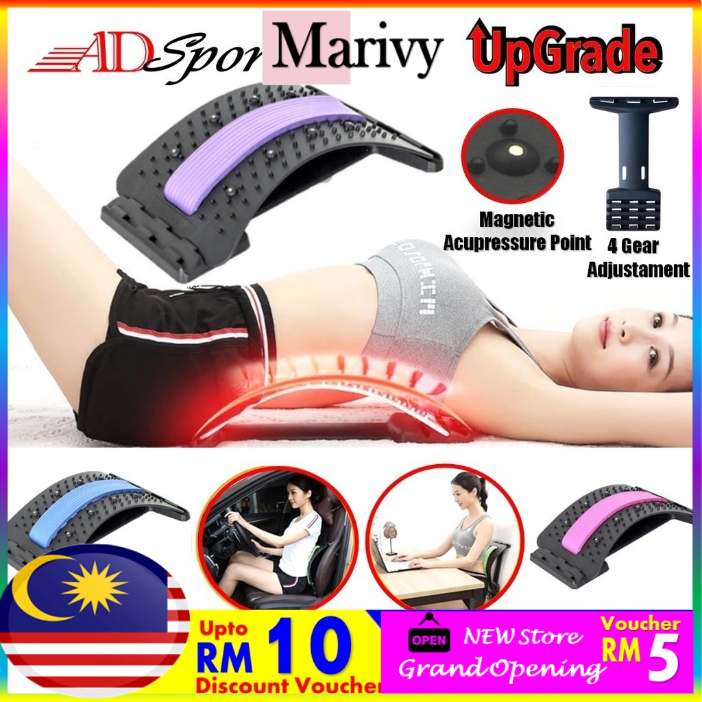 Back Massager Stretcher Relieves Neck Pain Back & Shoulder Muscle ...