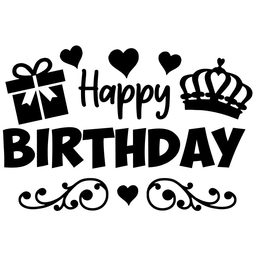 Sticker Belon Selamat Hari Lahir Selamat Hari Jadi Happy Birthday (A5 ...