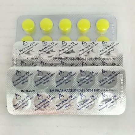 Potrelease TR 600mg Potassium Chloride 10 tablets | Shopee Malaysia