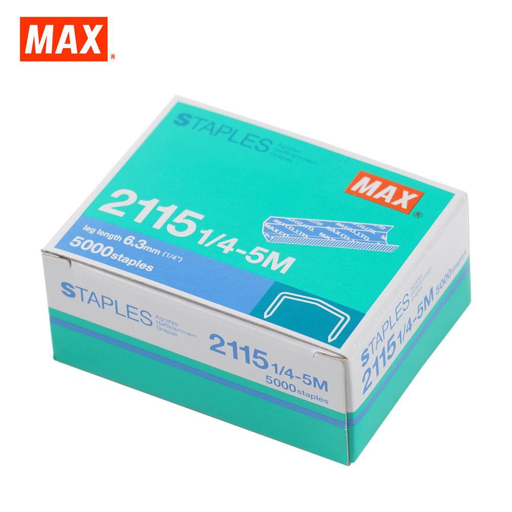 MAX 2115 1/4-5M STAPLES (STAPLER BULLET) for HD-88R / Max Staples 2115 ...