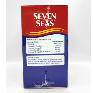 [NEW PACKAGING] Seven Seas Pulse High Strength TriOmega Fish Oil 120s ...
