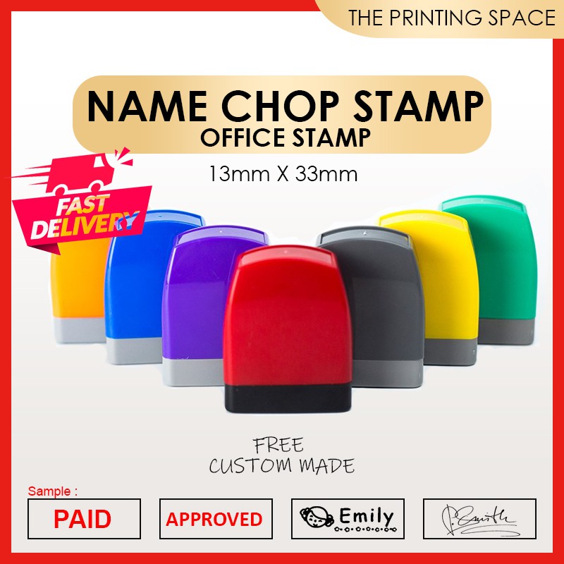 The Printing Space (Chop Stamp), Online Shop | Shopee Malaysia