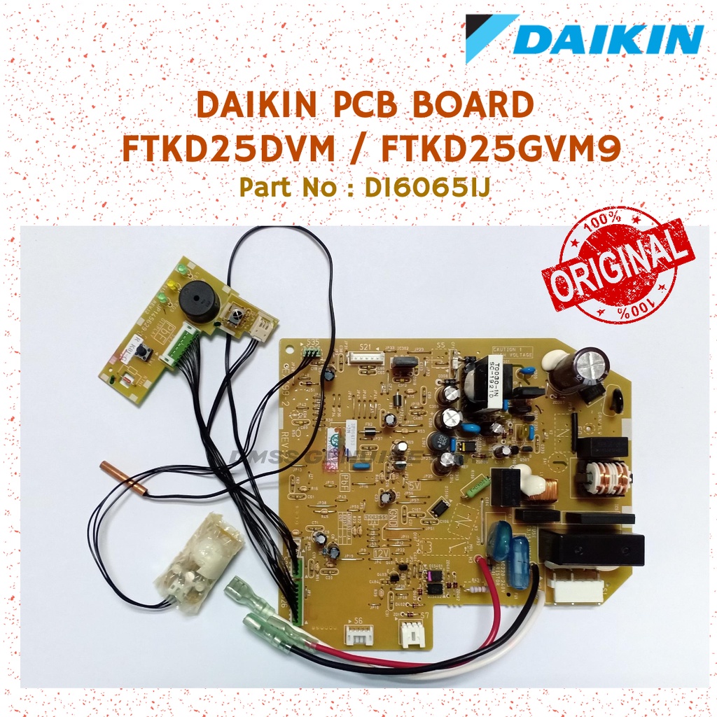 (100% AUTHENTIC) IC Board/PCB Board 1.0HP Daikin FT25DVM, FTKD25DVM ...