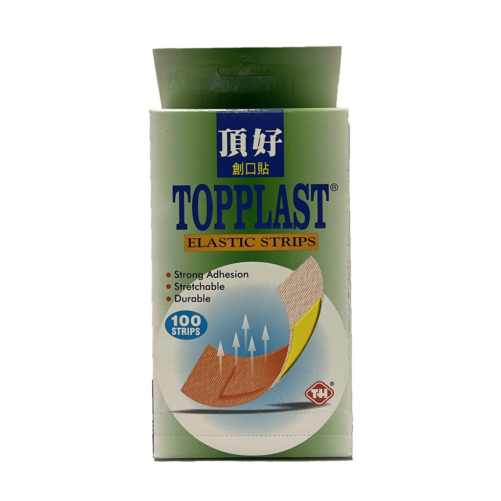1pack Topplast Elastic Strips Plaster 100pcs // Plaster Luka , First ...