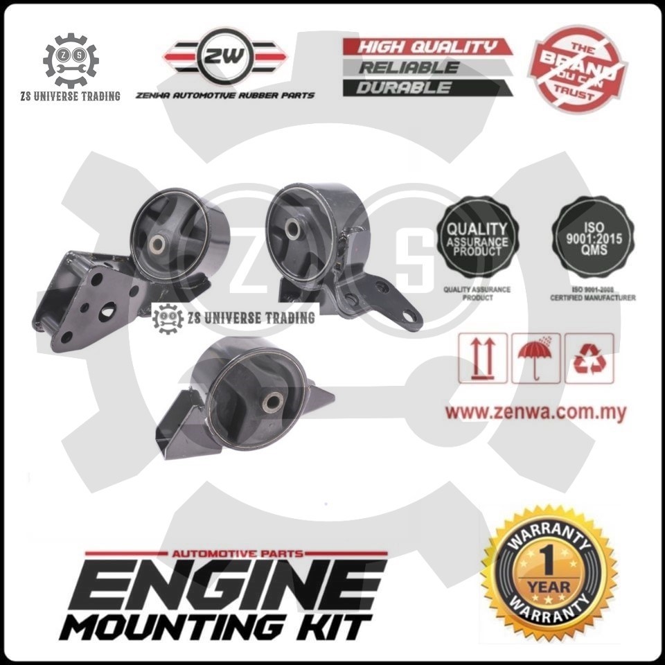 ZW Nissan Sentra B13 & B14 Auto / Manual Engine Mounting Kit Set ...