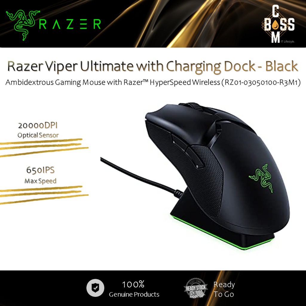 *Ready Stock* 100% Original Razer Viper Ultimate with Charging Dock ...