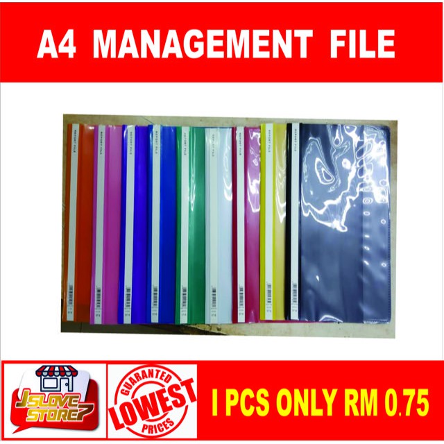 A4 Management File (1PCS) | Shopee Malaysia