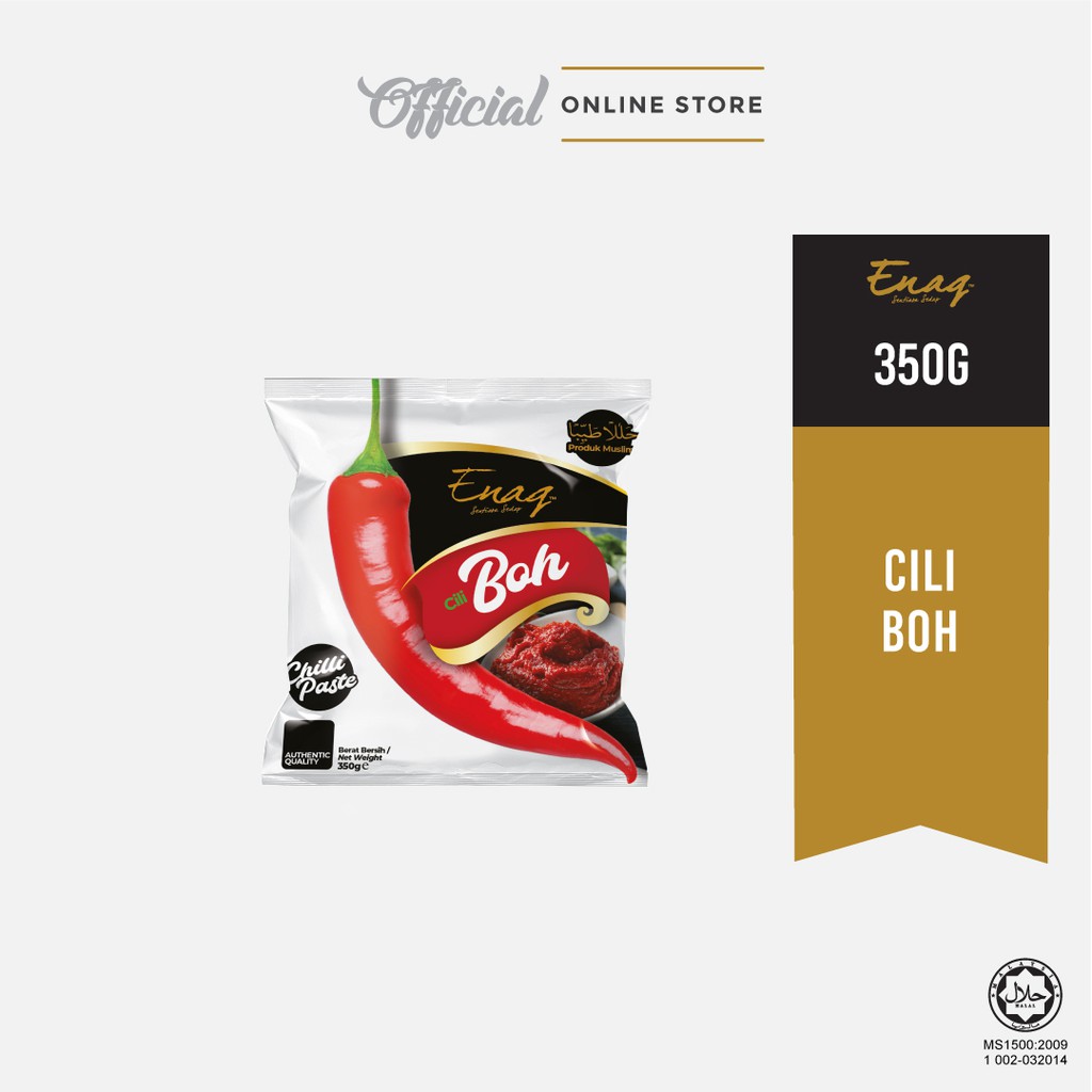 ENAQ Cili Boh 350g (Chilli Paste) | Shopee Malaysia