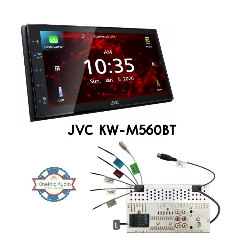 JVC KW-M560BT - 2-DIN AV Receiver | Shopee Malaysia