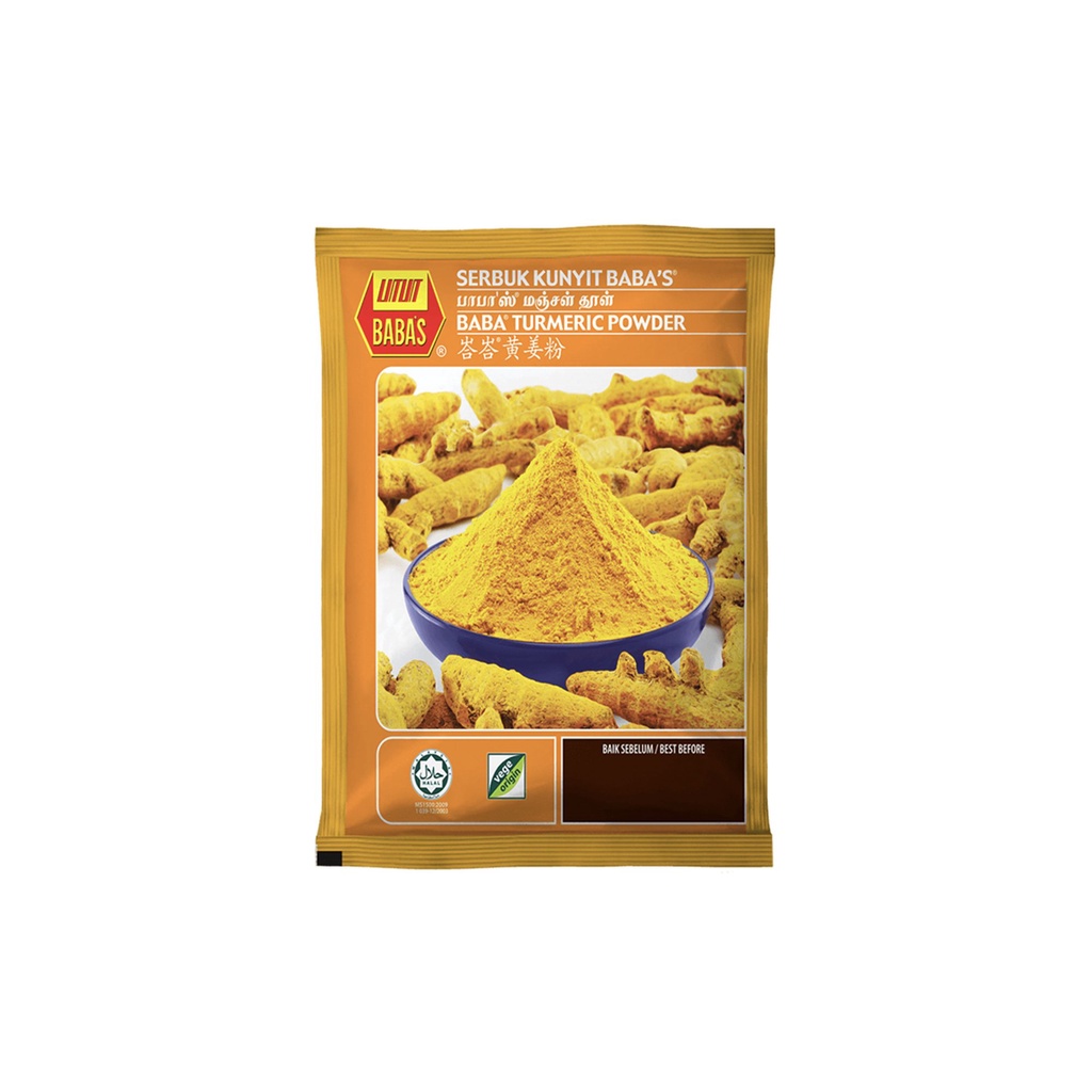 Babas Turmeric Powder 125g | Shopee Malaysia