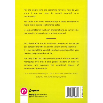 Unbreakable by Aiman Azlan (L61) | New PGMall