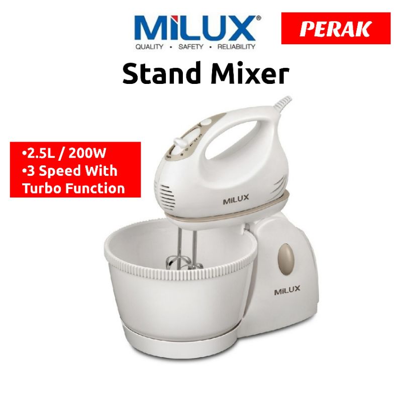 MILUX STAND MIXER /MSM-9901 /200W | Shopee Malaysia
