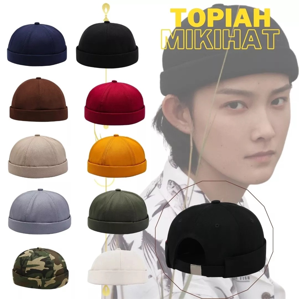 Topi Kopiah Lelaki Viral Topiah MikiHat Songkok Roll Hat Sailor Prayer ...