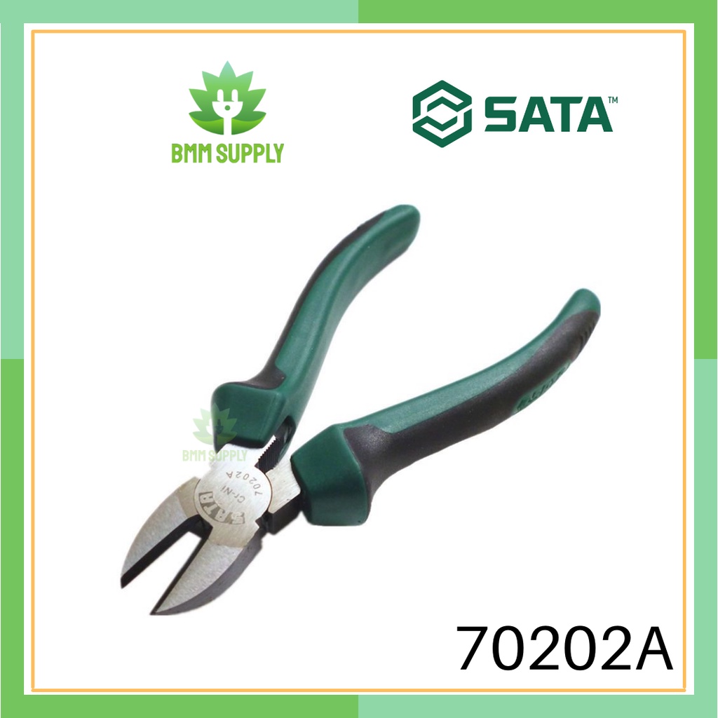 SATA #70202A DIAGONAL CUTTER 6" | Shopee Malaysia