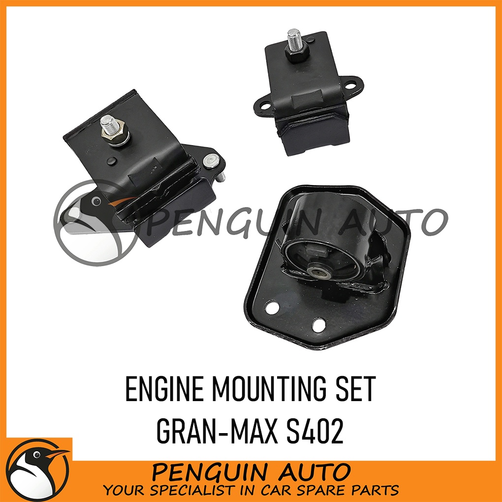 DAIHATSU GRAN-MAX S402 ENGINE MOUNTING PREMIUM QUALITY 1SET | Shopee ...