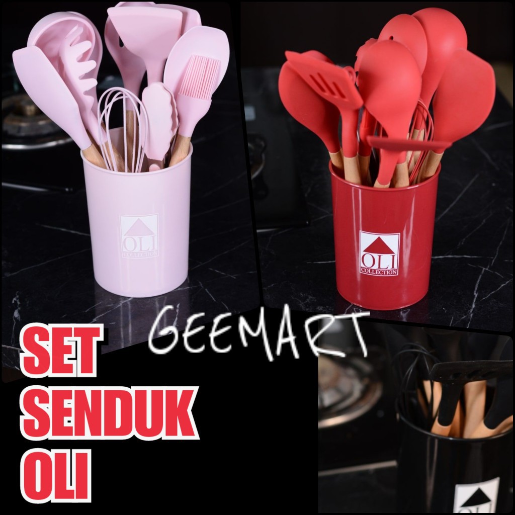 NEW SALE! OLI COLLECTION! SET SENDUK SILICONE OLI! | Shopee Malaysia