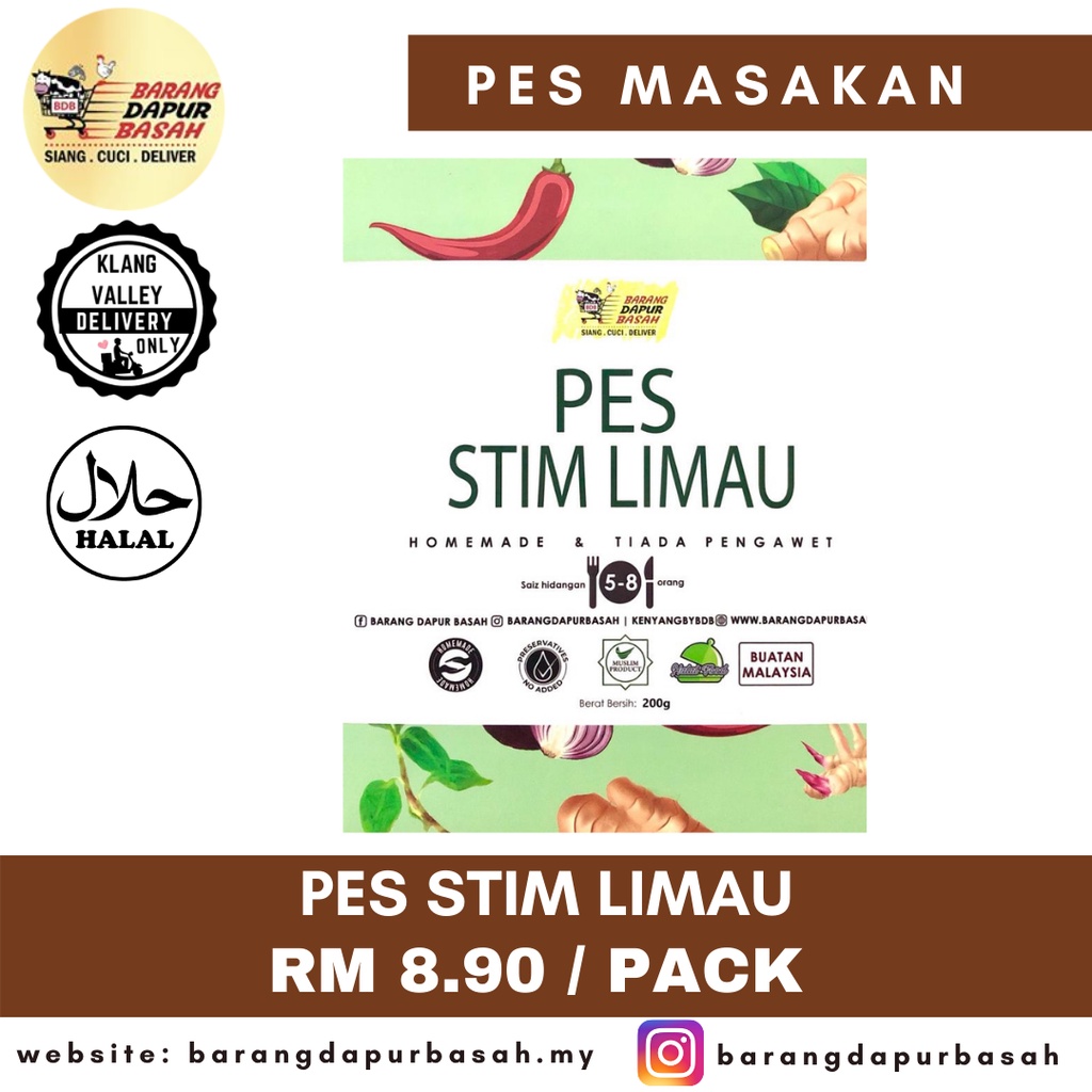 [PES MASAKAN] PES STIM LIMAU | Shopee Malaysia