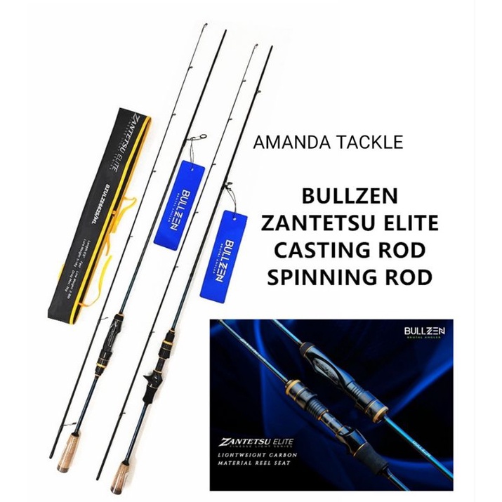2022 BULLZEN ZANTETSU ELITE ULTRA LIGHT FISHING ROD | Shopee Malaysia