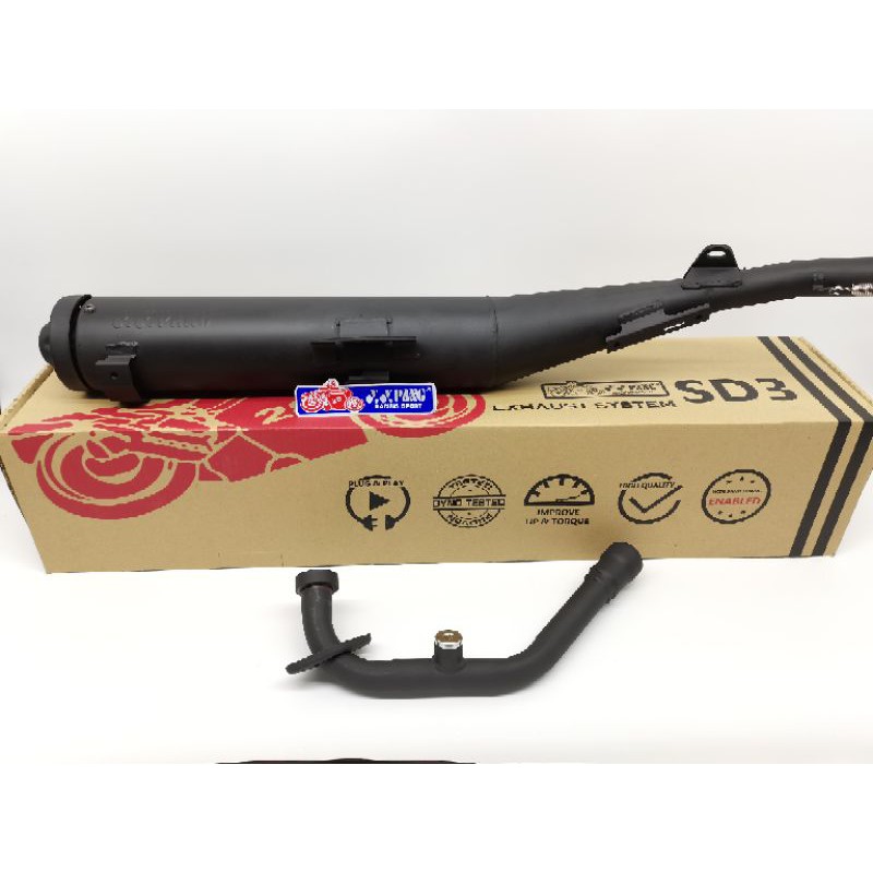 YY PANG LC135 4S / 5S SD3 STD RACING EXHAUST 4SPEED 5SPEED SPARK135 ...