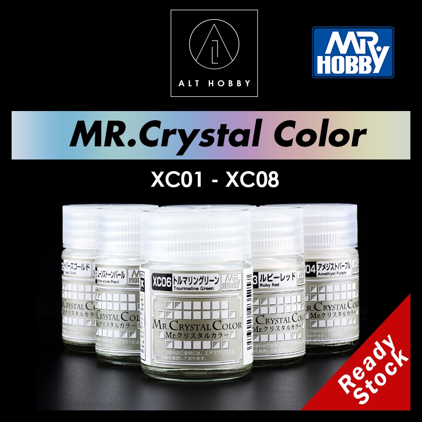 Mr Hobby Mr Crystal Color XC XC01-XC08 18ml / Pearl Hobby Paint ...