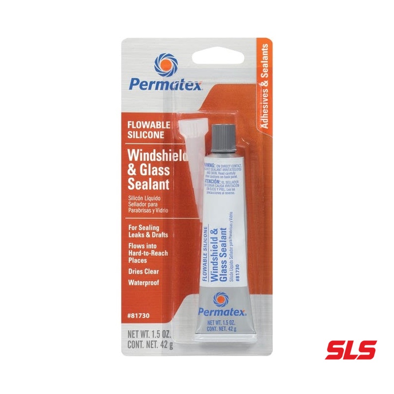 Permatex 81730 Flowable Silicone Windshield & Glass Sealer | Shopee ...