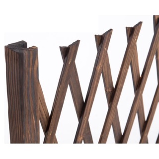 Fence 210cm x 175cm Fir Wood Safety Expandable Pagar Portable ...