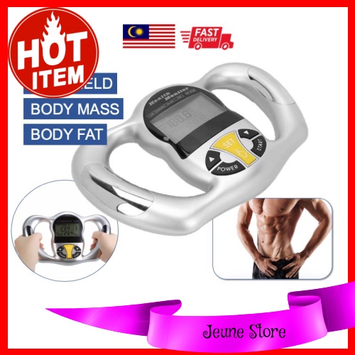 [ MALAYSIA READY STOCK ] Easy Handheld BMI Body Fat monitor Mesin Ukur ...