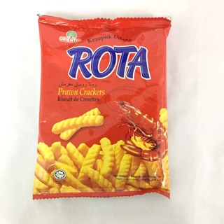 Oriental Rota Prawn Crackers 14gm x 8pkt Childhood Snacks Memories ...
