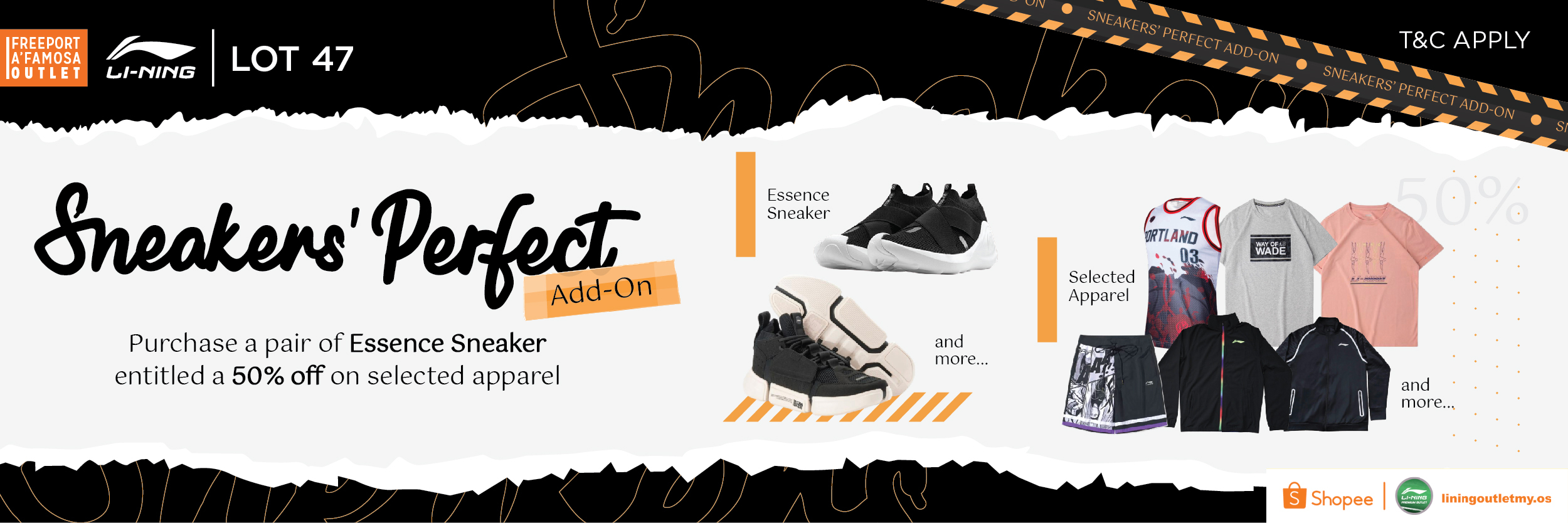 Li Ning Premium Outlet Online, November 2022 | Shopee Malaysia