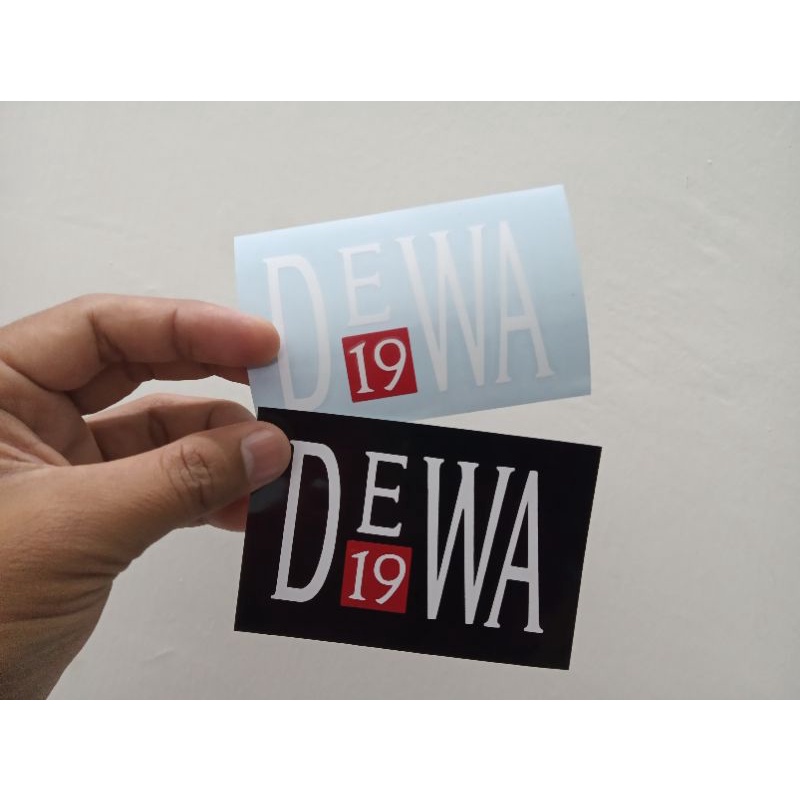 Sticker Dewa 19 ( Sticker Cutting / Outdoor ) | Shopee Malaysia