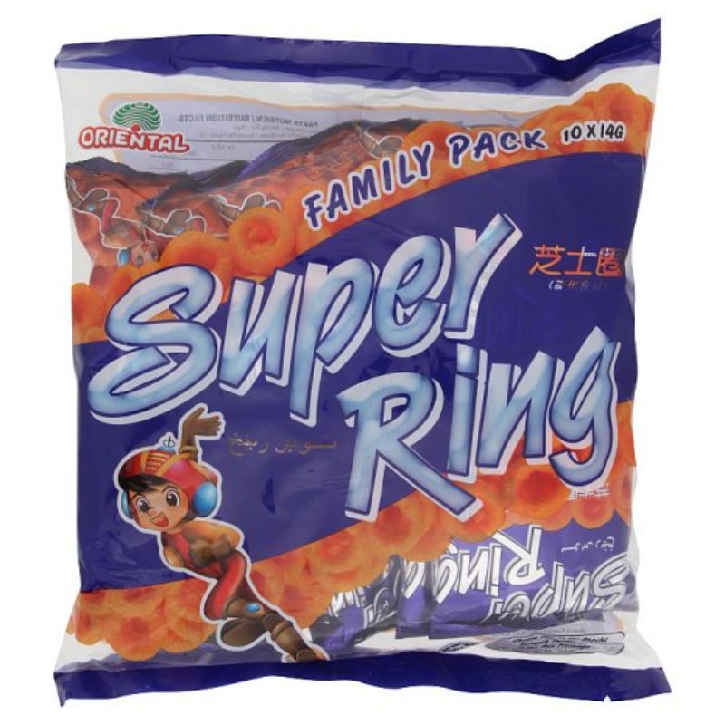 Oriental Super Ring Cheese Snacks 10 x 14g | Shopee Malaysia