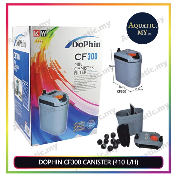Dophin CF 300 Mini Canister Filter- Up to 1.5 Feet Tank | Shopee Malaysia