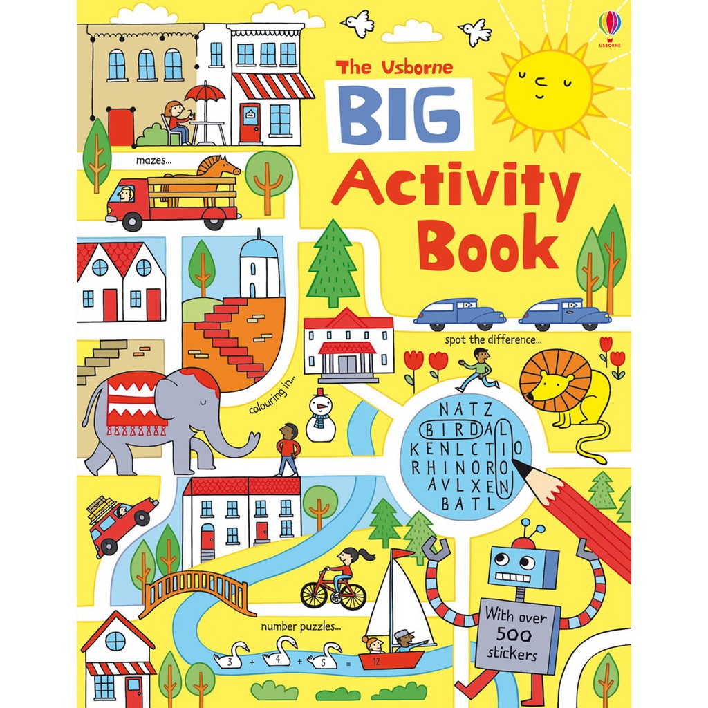 Usborne: Big Activity Book | Shopee Malaysia