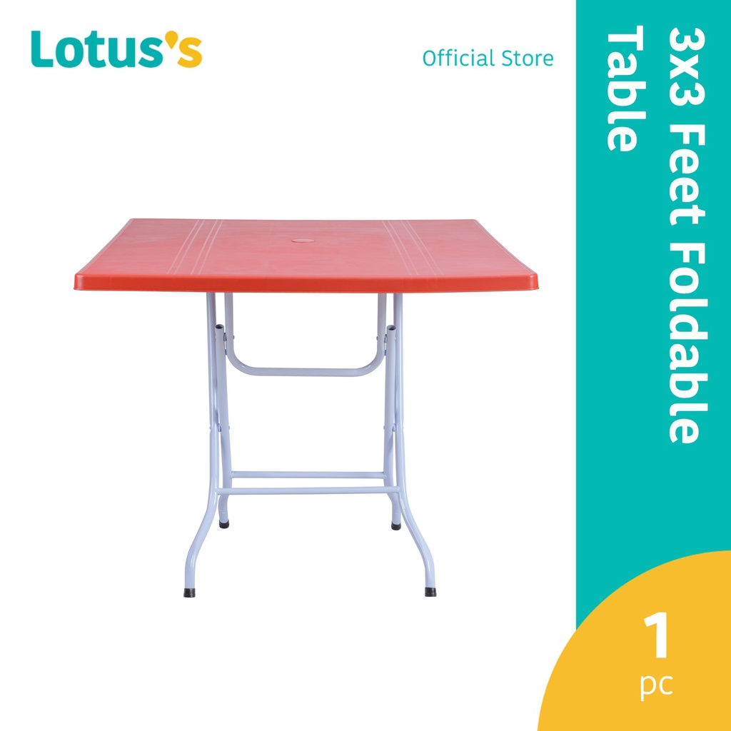 Lotus's 3x3 Feet Foldable Table | Shopee Malaysia